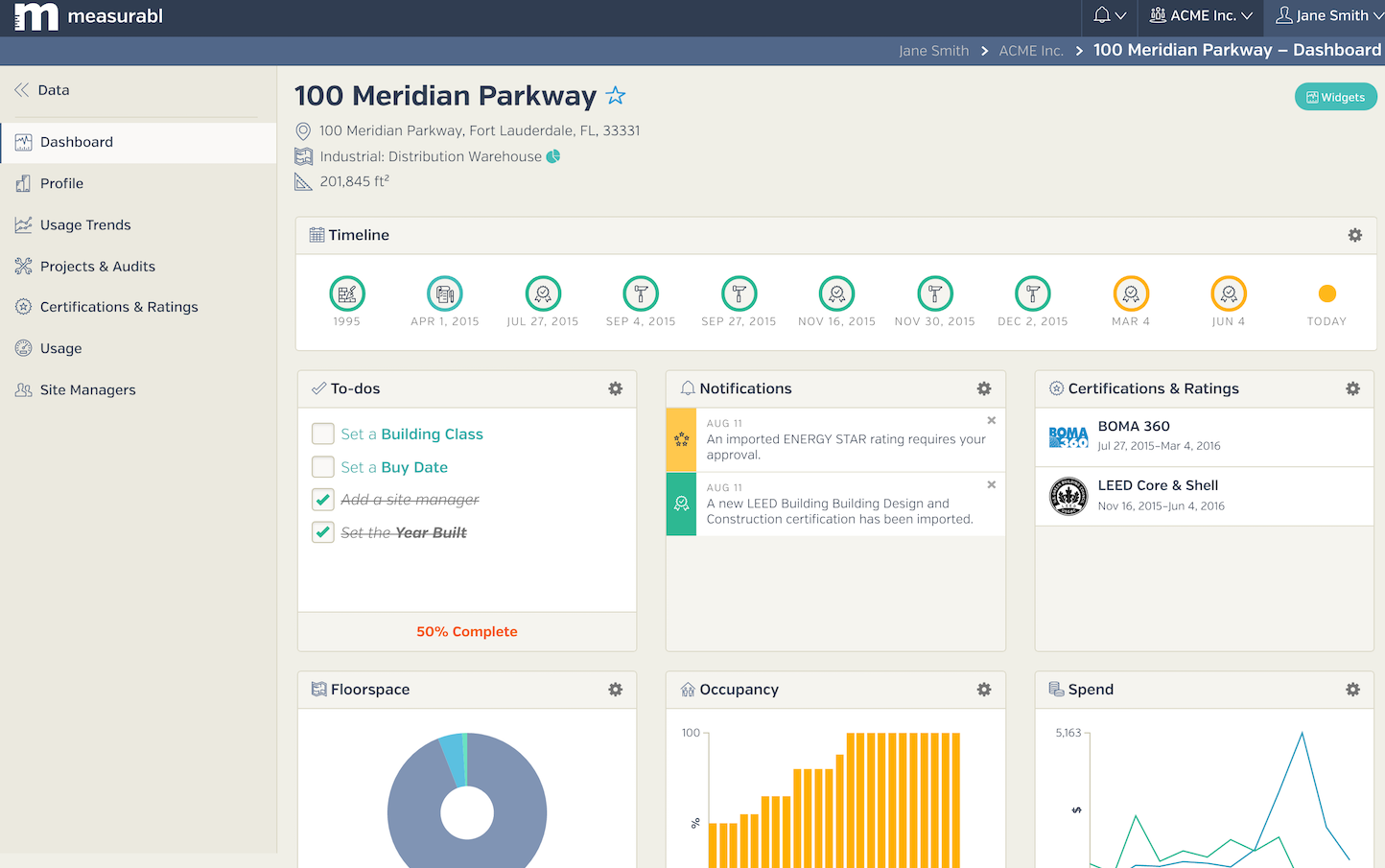 Measurabl Product Brochure